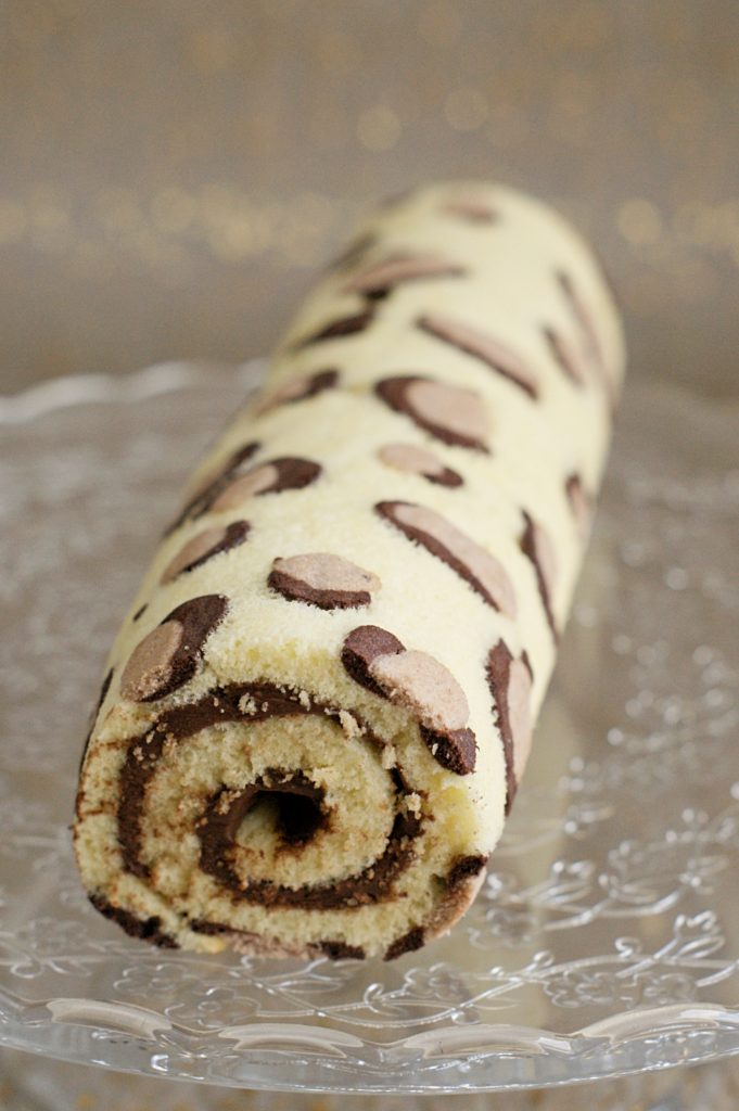 Leopard Roll Cake - Tarte d'Or